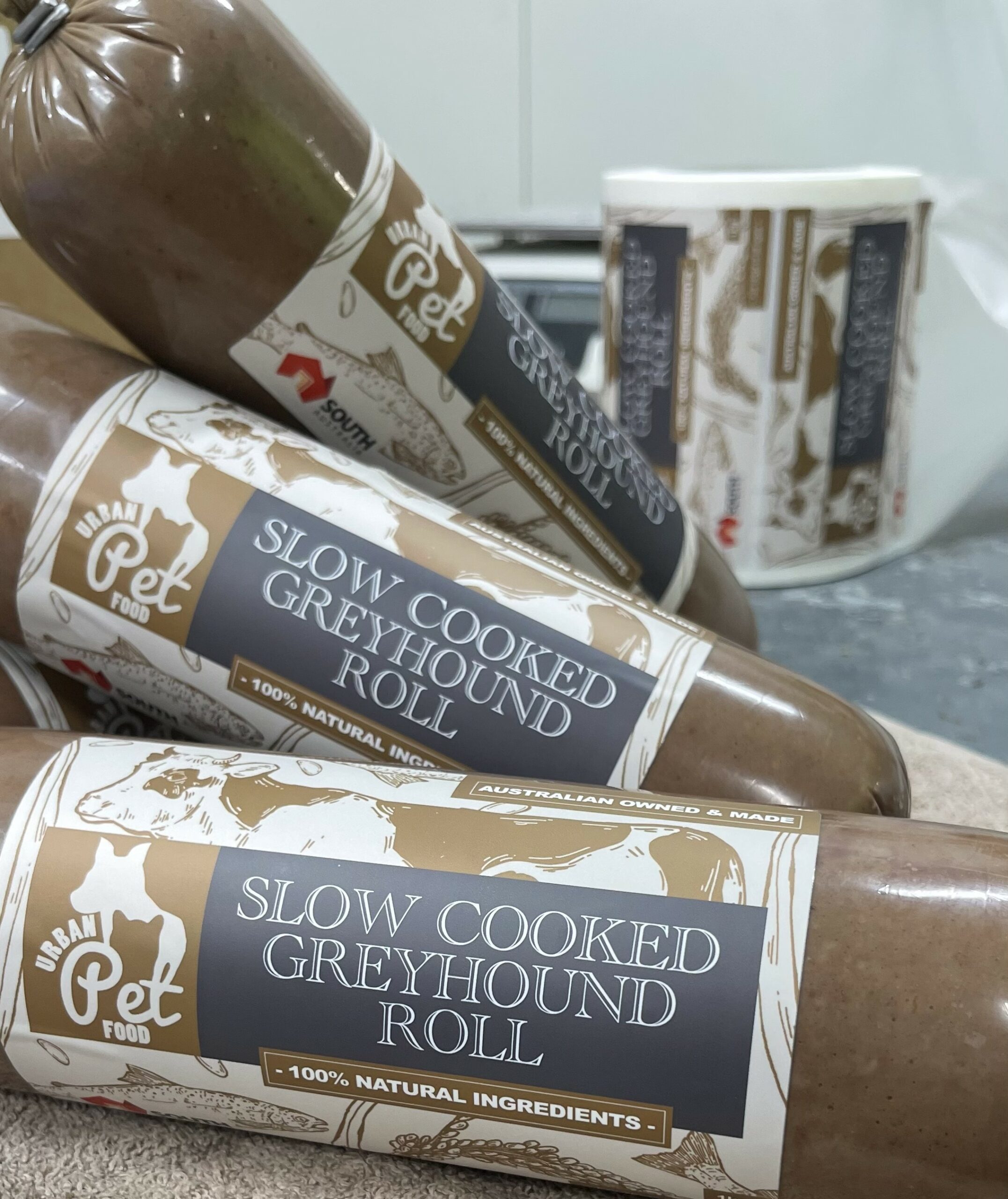 Greyhound Slow Cooked Roll - Urban Pet Food