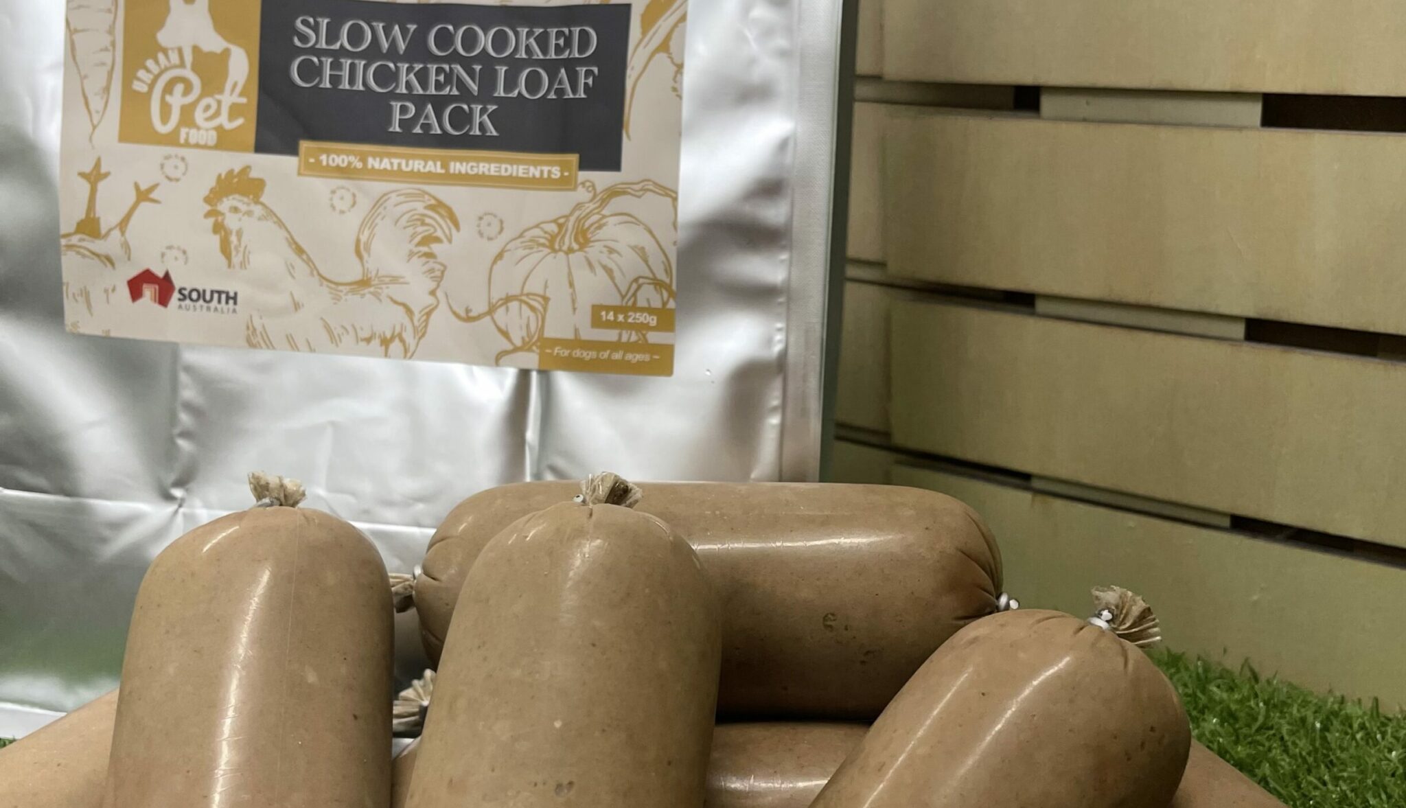 Chicken Loaf Pack - 14 x 250g Slow Cooked Rolls Frozen - Subscription ...