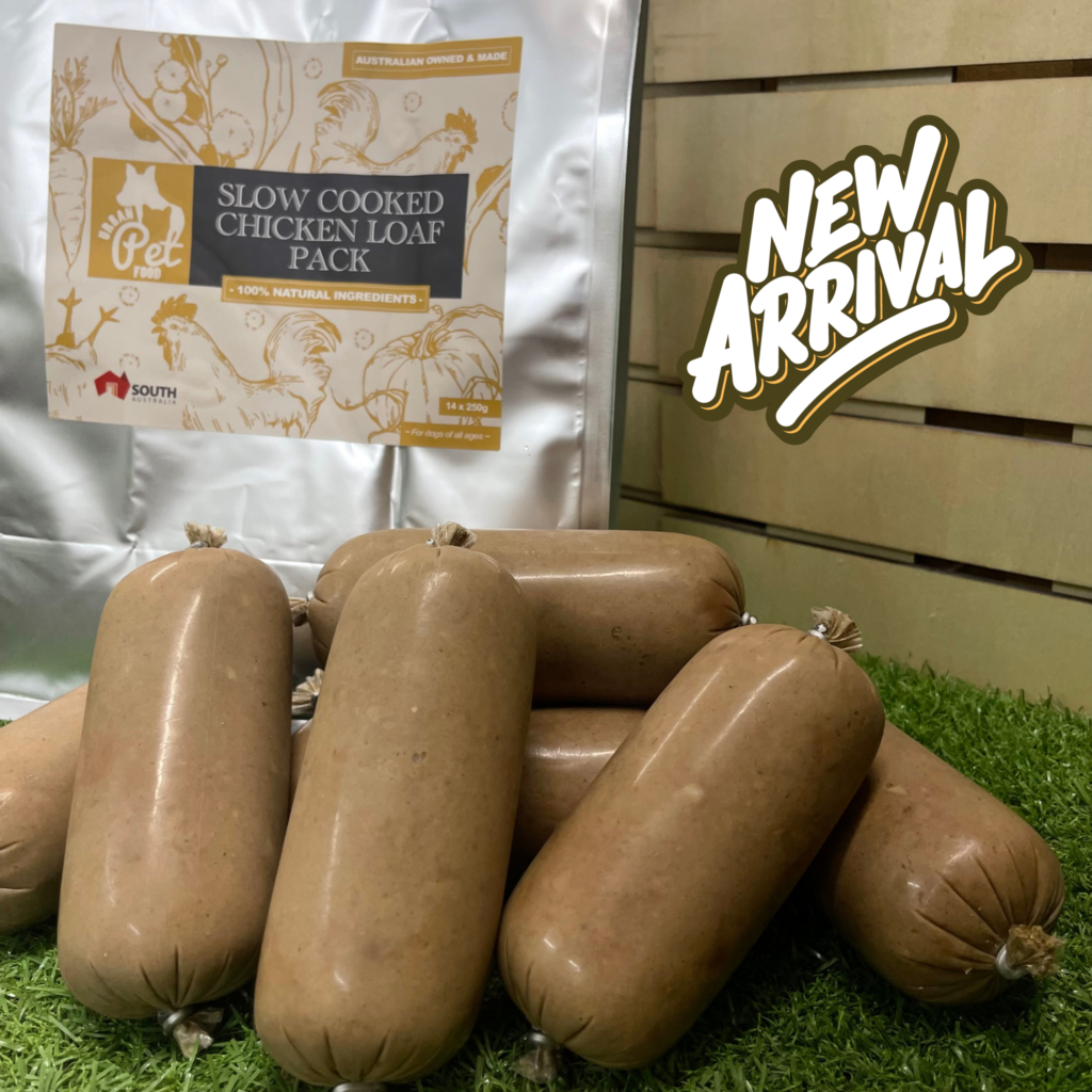 Chicken Loaf Pack - 14 x 250g Slow Cooked Rolls Frozen - Urban Pet Food